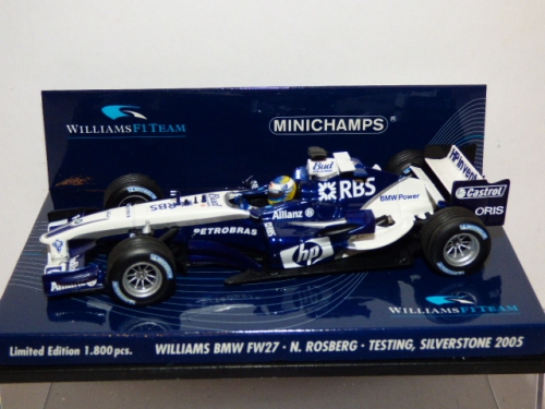 Minichamps Williams BMW FW27 Testing Silverstone 2005 | Promod - Dolia ...