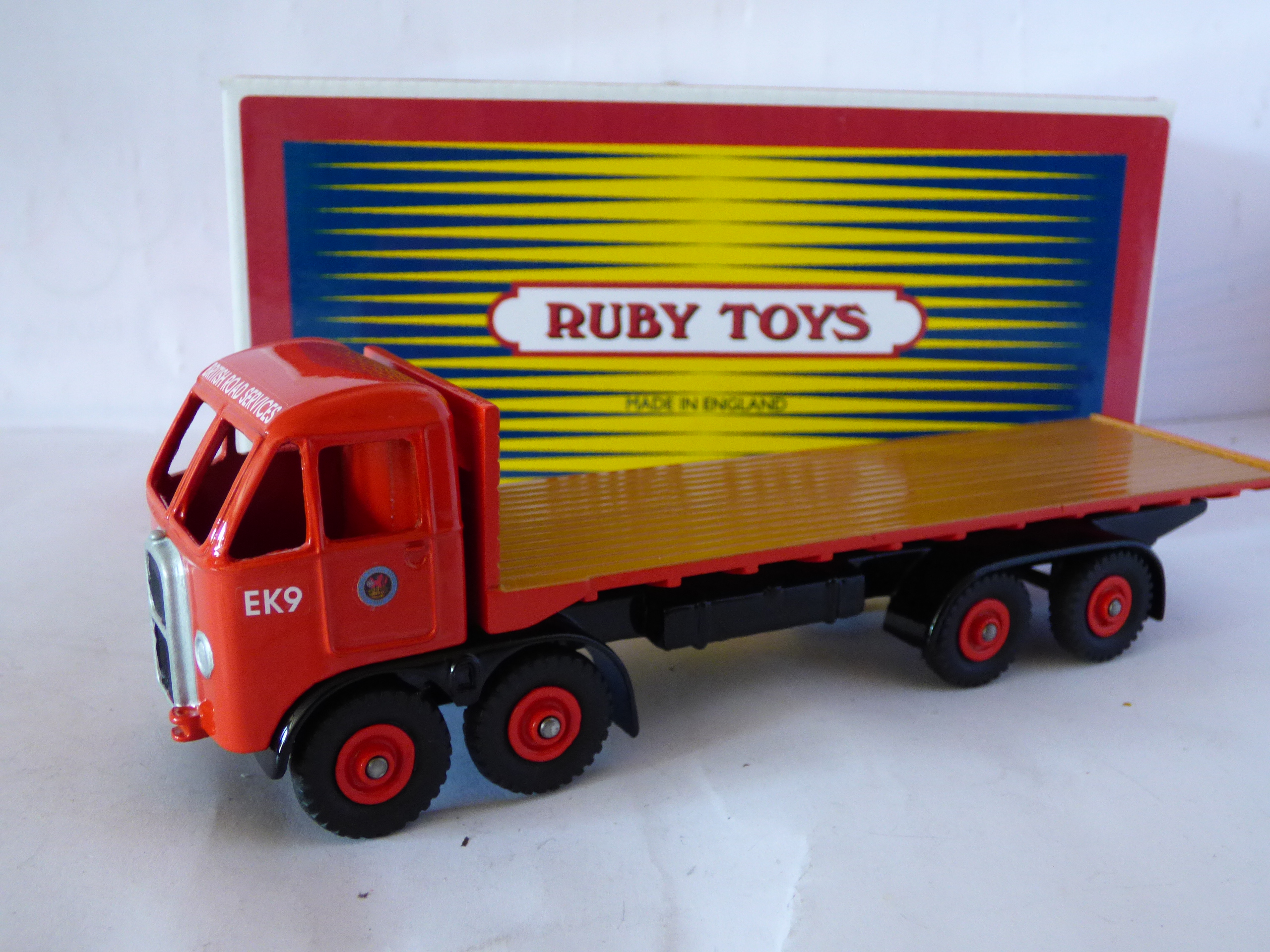 Ruby Toys Scammell Rigid 8 flatbed British Road Services BRS | Promod ...